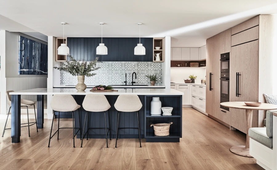 Room of the Week: A Family-Friendly Coastal Kitchen to Die For - Jodie ...